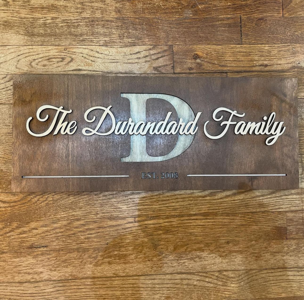 Custom Family Name Signs – Dusty Saw Designs